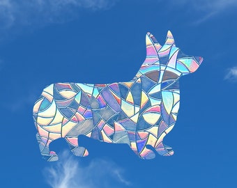 Corgi Sun Catcher - Etsy