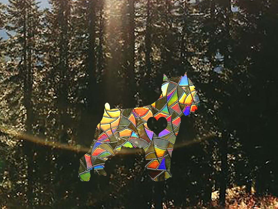Brussels Griffon Suncatcher Dog Window Sticker Sun Catcher - Etsy