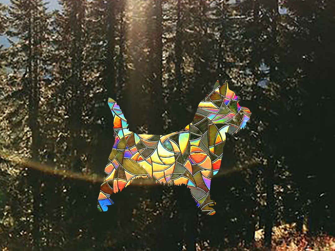 Cairn Terrier Suncatcher, Dog Window Stickers, Sun Catcher for Car ...