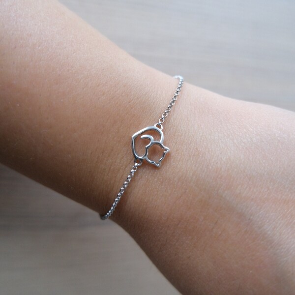 Cute Cat Bracelet - Etsy