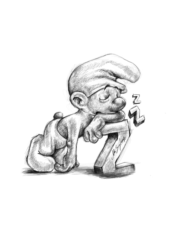 Sleepy Smurf
