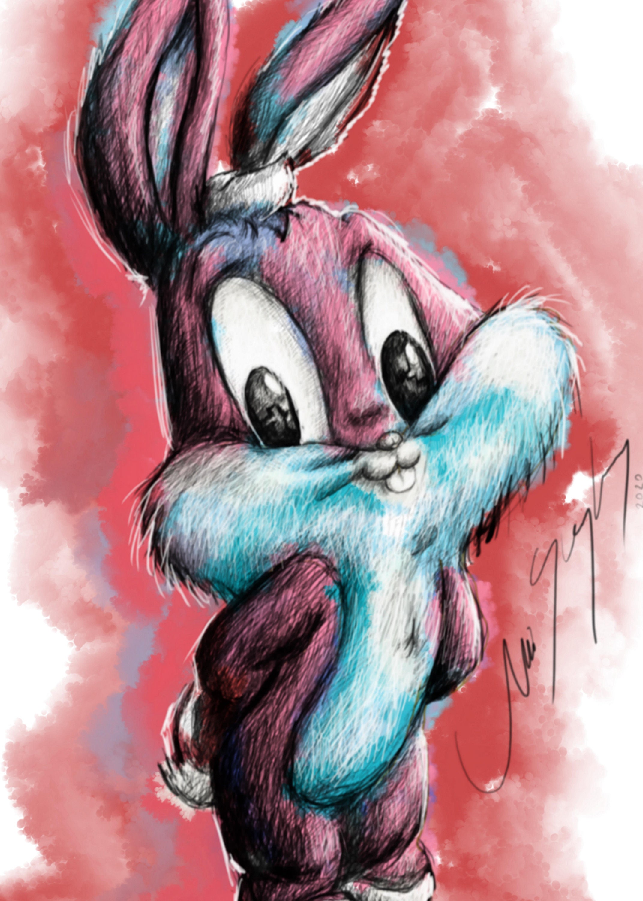 Baby Bugs Bunny Drawings