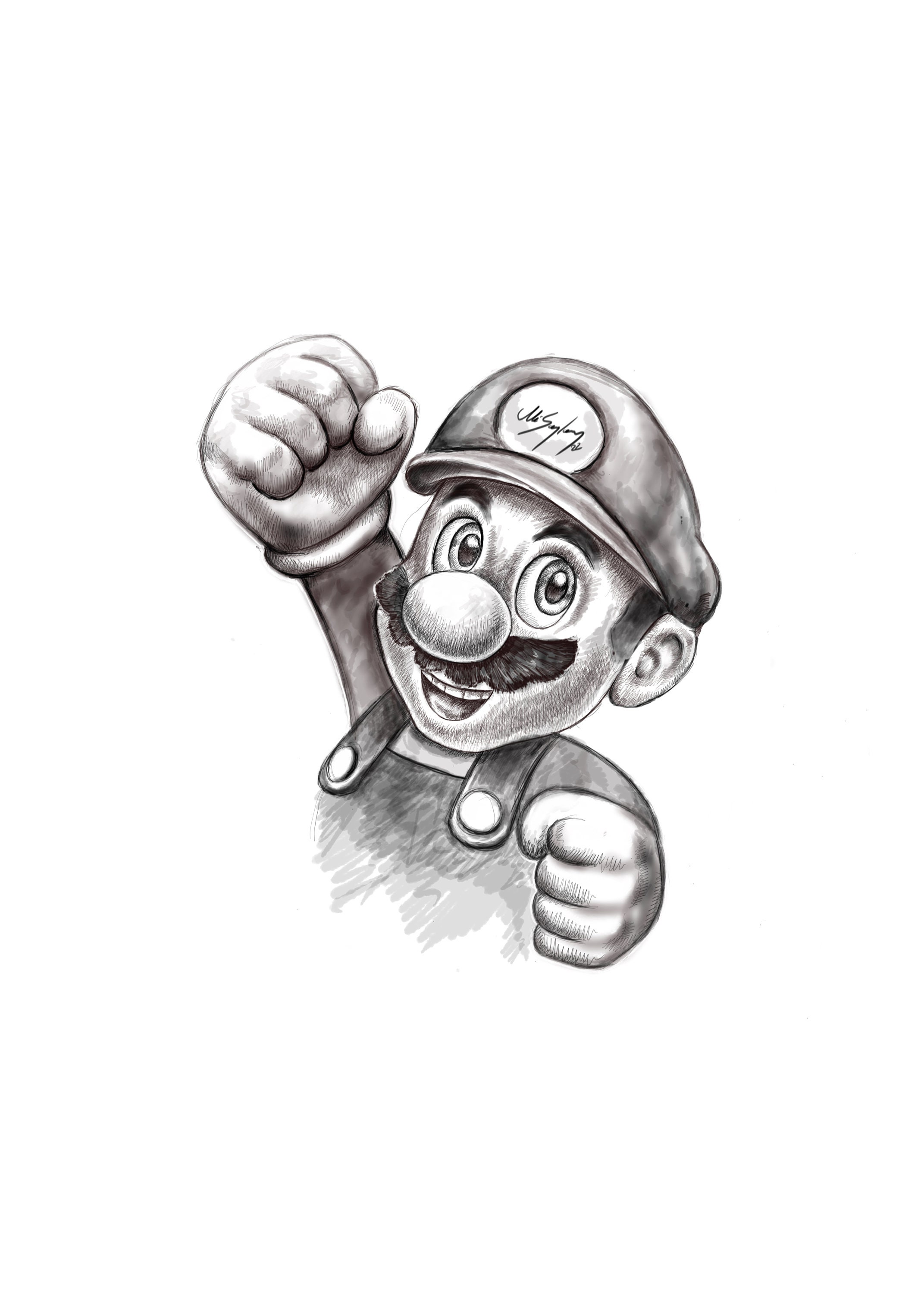 Mario Drawing