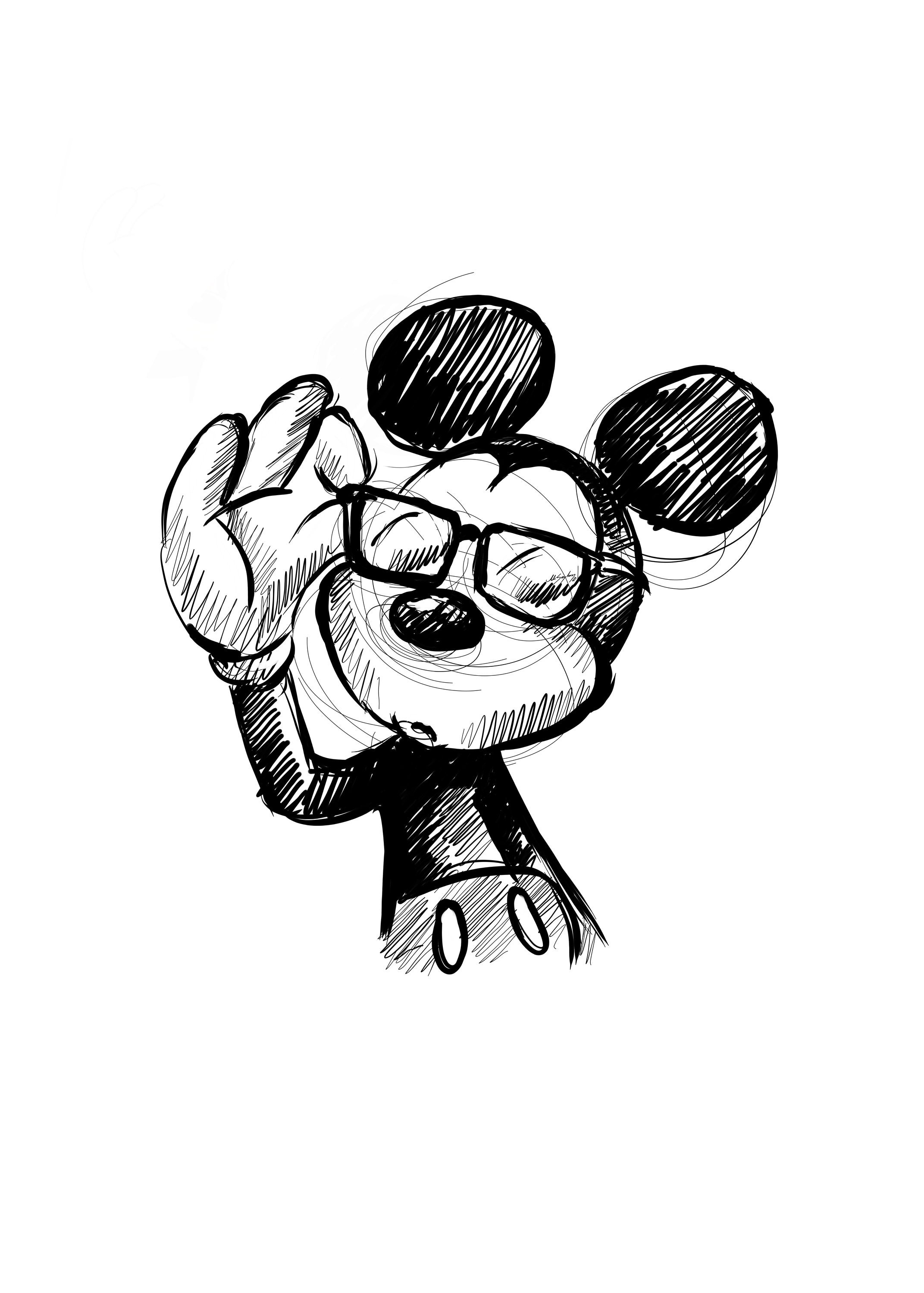Mickey Mouse Drawings Tumblr