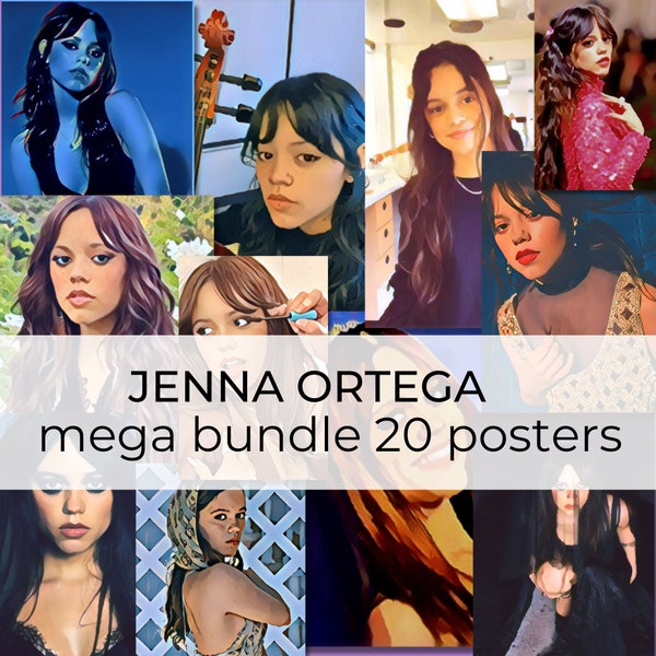 Jenna Ortega Posters - Etsy