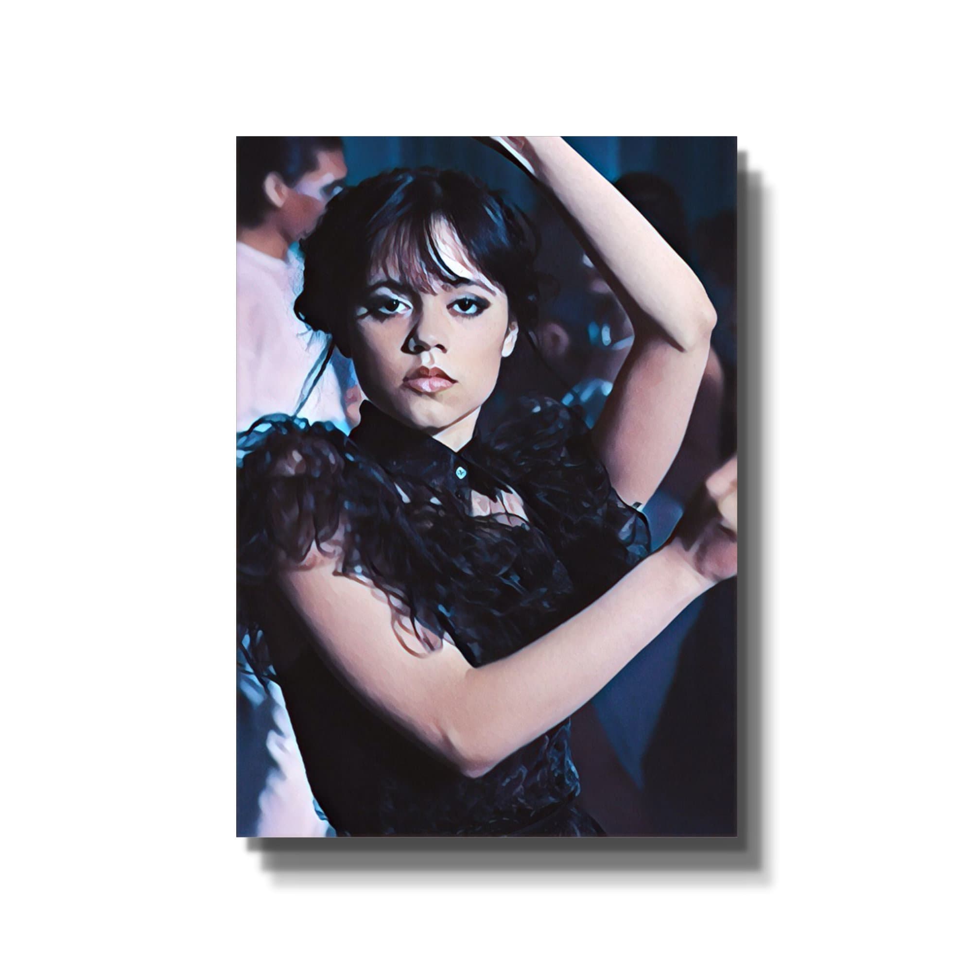 Wednesday Poster | Jenna Ortega | Wednesday Addams Dancing Designed ...