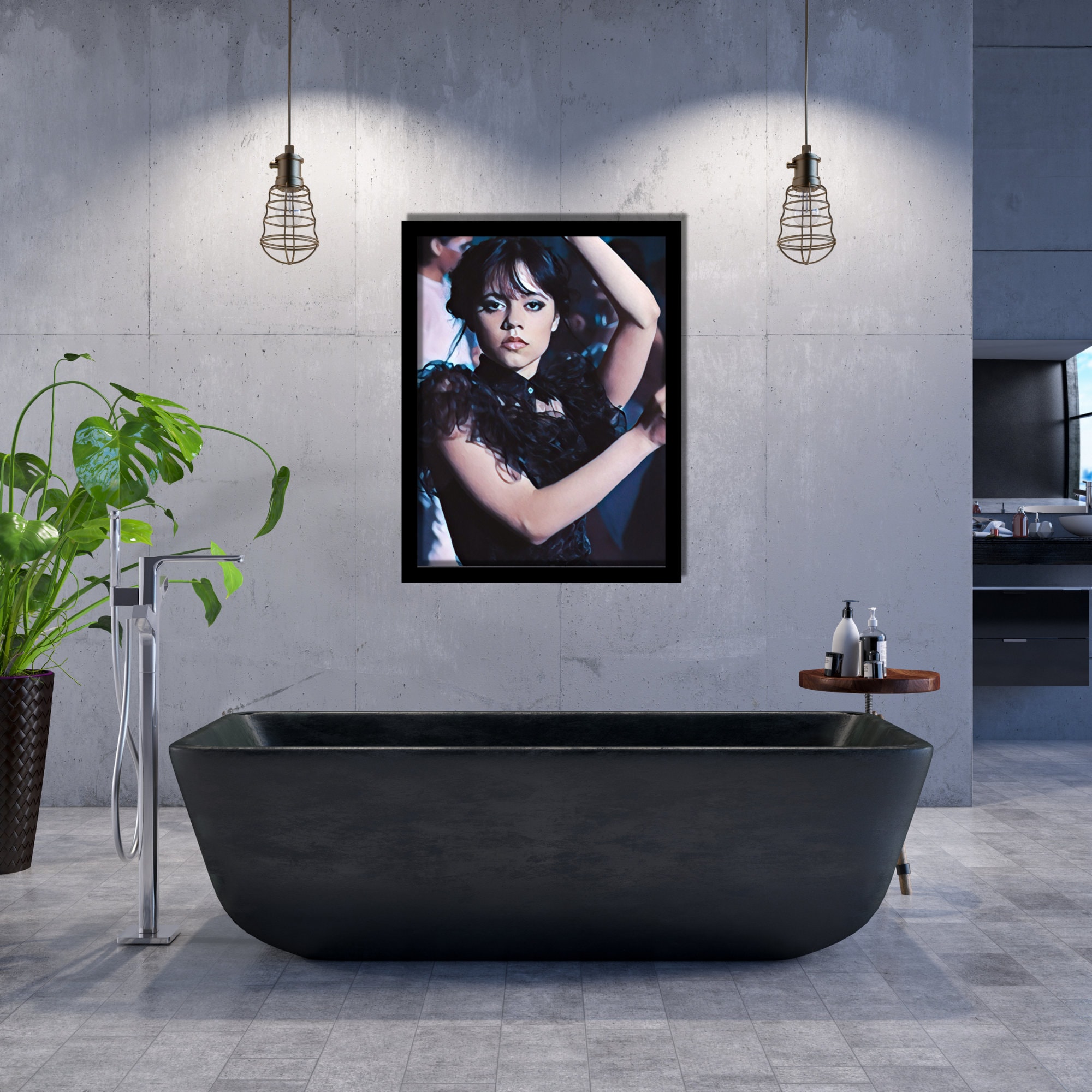 Wednesday Poster | Jenna Ortega | Wednesday Addams Dancing Designed ...