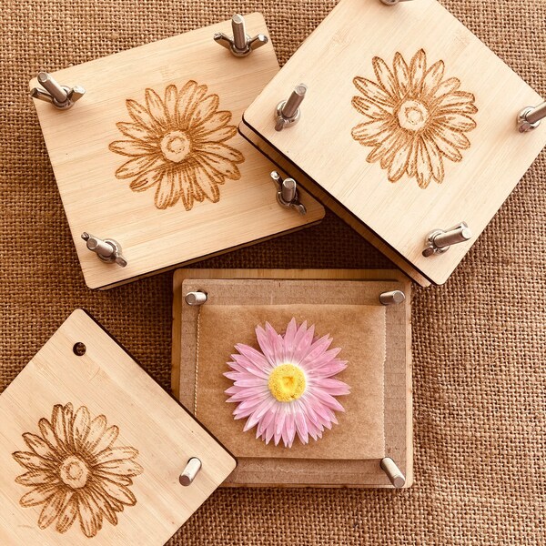 Flower Press - Etsy
