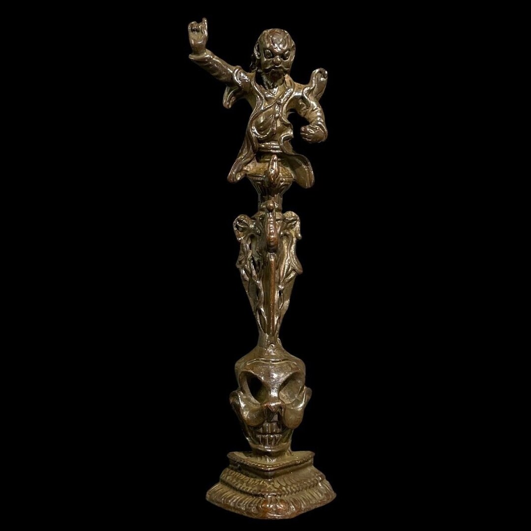 Copper Angry Guru Rinpoche Desktop Crafts Ornaments - Etsy