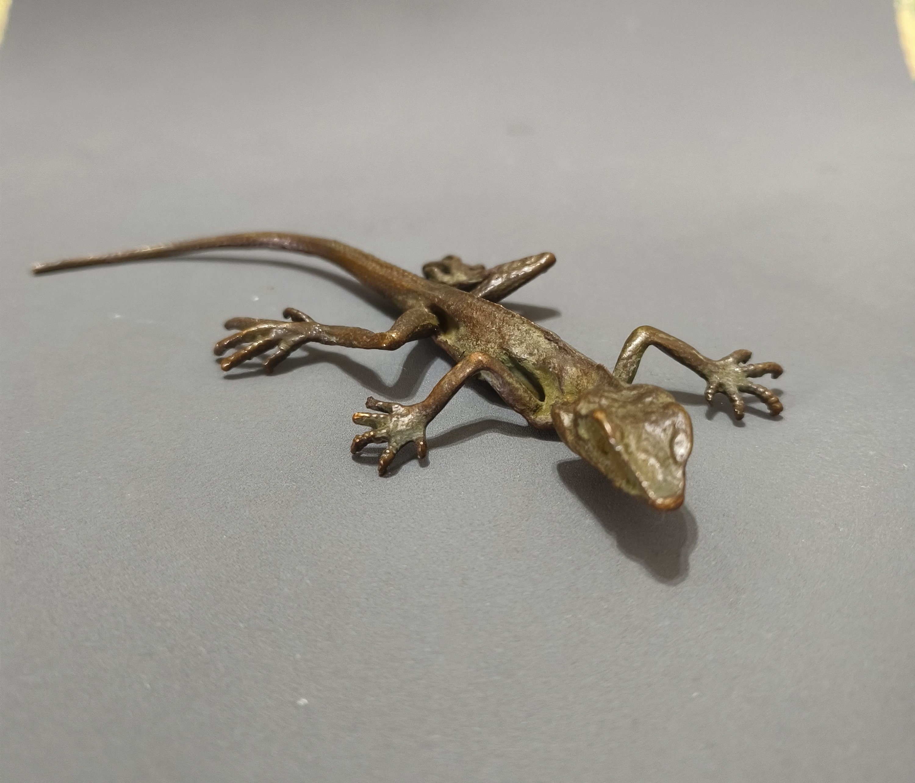 Copper Copper Tea Pet Lizard Ornaments/home Office Study - Etsy
