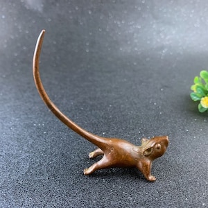 Handmade Retro Solid Red Copper Tea Pet Rat/home Office Study ...