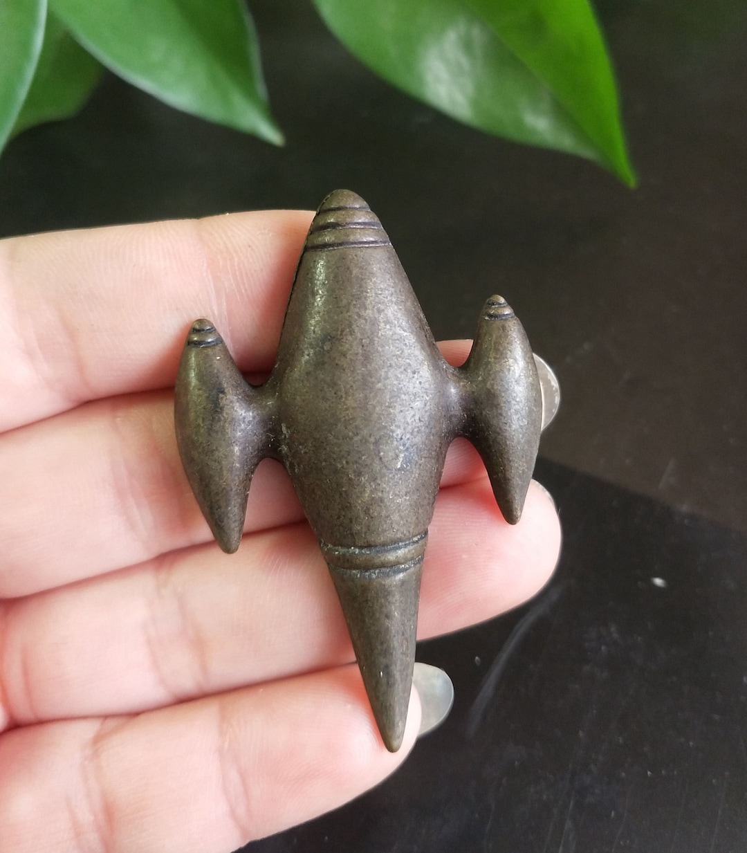 Nepalese Pure Copper Knocking Chisel Engraved Tibetan-style Vajra Conch ...