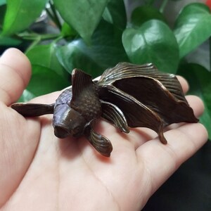 Handmade Retro Solid Red Copper Tea Pet Goldfish/home Office Study ...