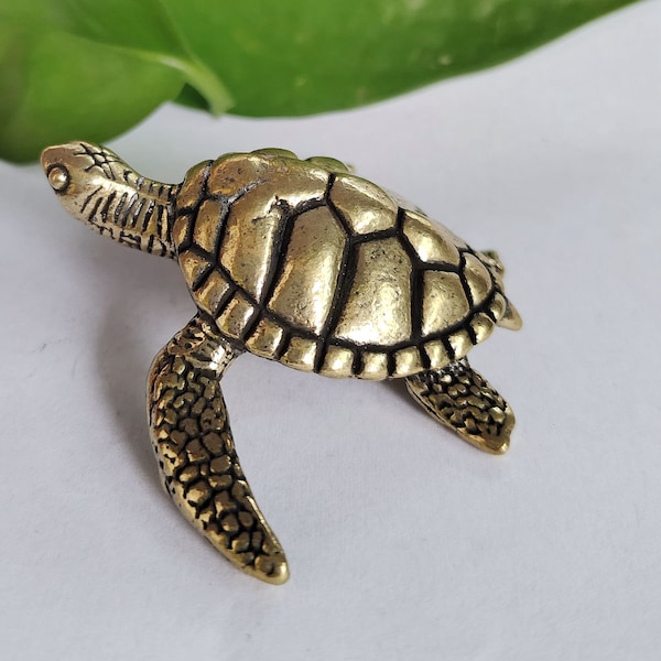 Brass Turtles - Etsy