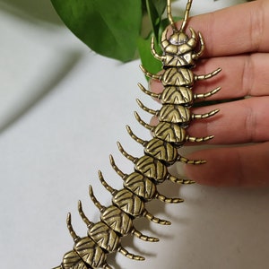 Pure Copper Centipede Sculpture/home Desktop Art Decoration - Etsy