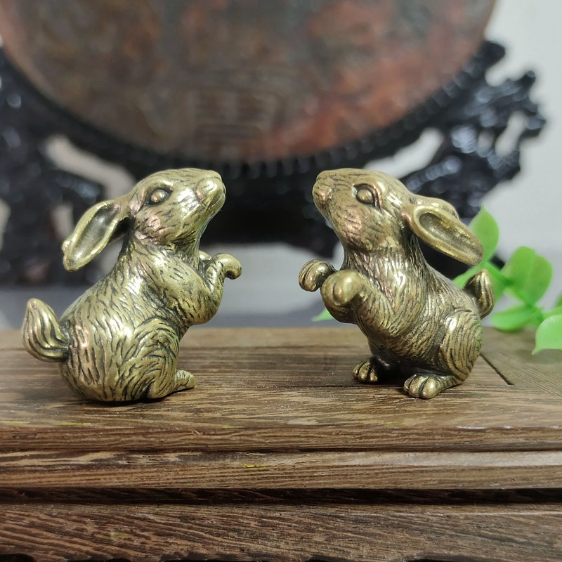 Brass Rabbit - Etsy