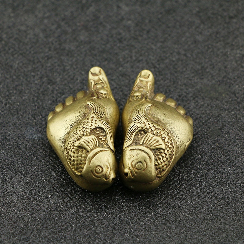 Small Brass Feet - Etsy