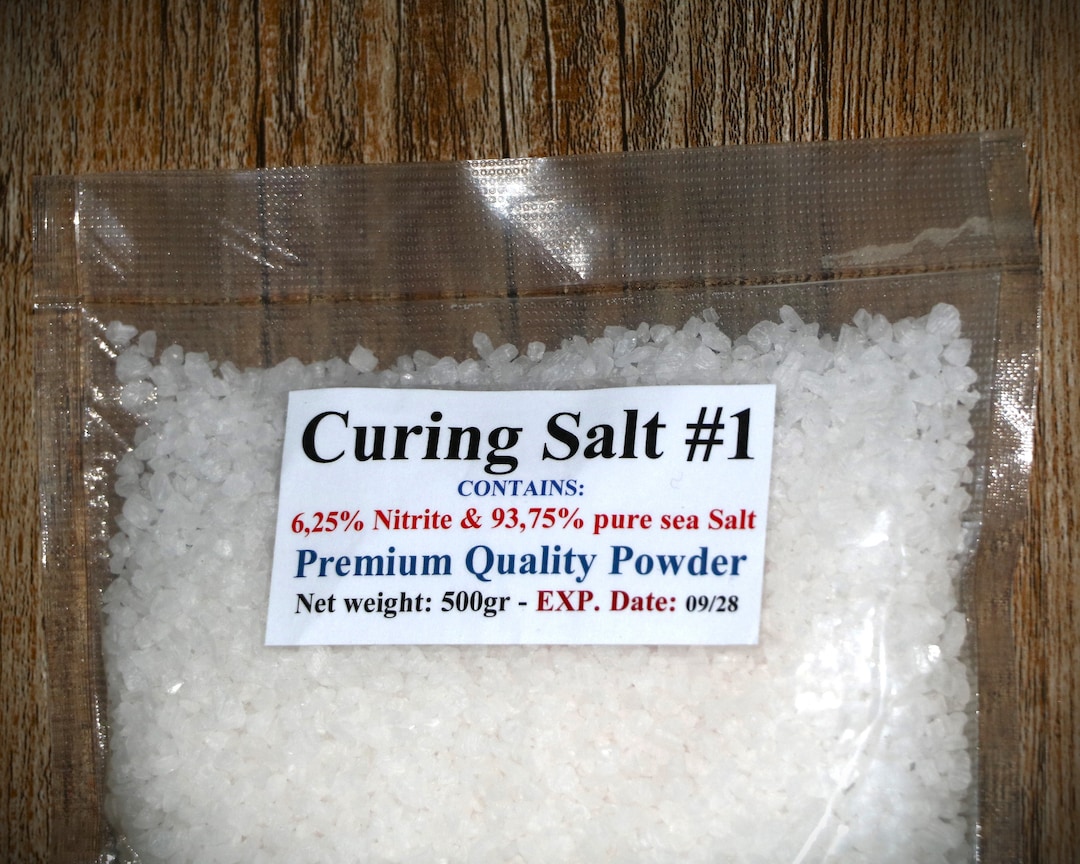 Cure Salt Prague 500gr Curing Meat 1 Smoking Meat Fish Organic Greek Sea Salt Iodine Free - Etsy