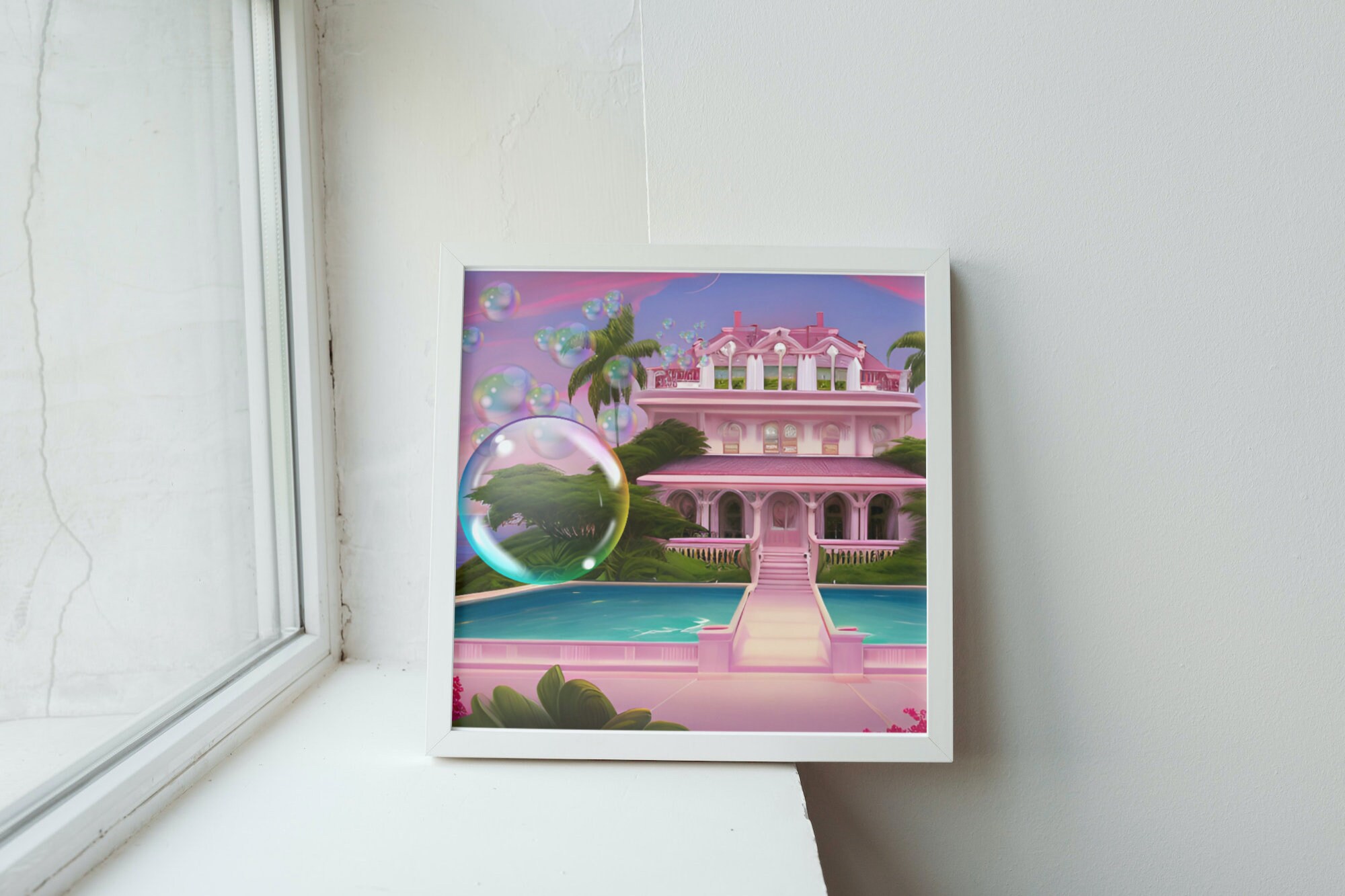 Barbie Daydream House, Doll Wall Art, Barbie Girl Art, Prints Wall Art ...