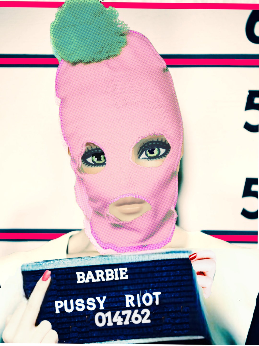 Pussy Riot Barbie Pop Culture Edgy Wall Art - Etsy UK