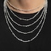 Mens Unique & Handmade Silver Chain • Vintage Silver Chain Necklace ...
