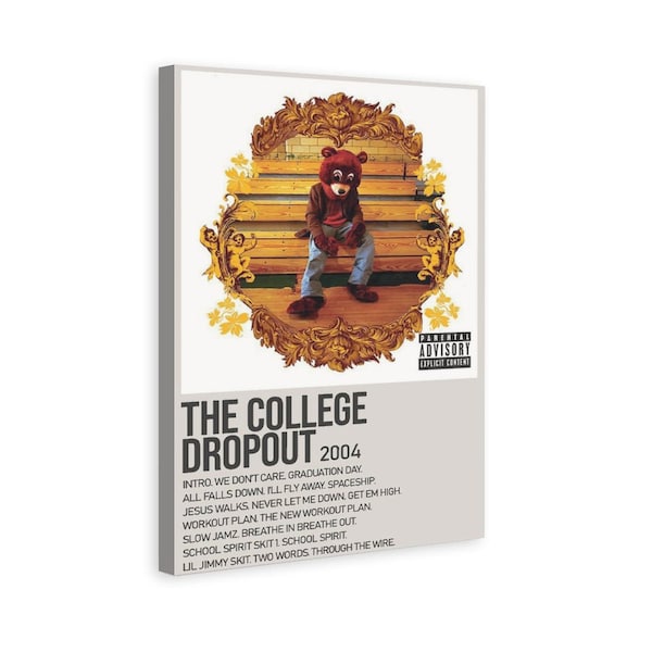 The College Dropout Album Poster - Etsy