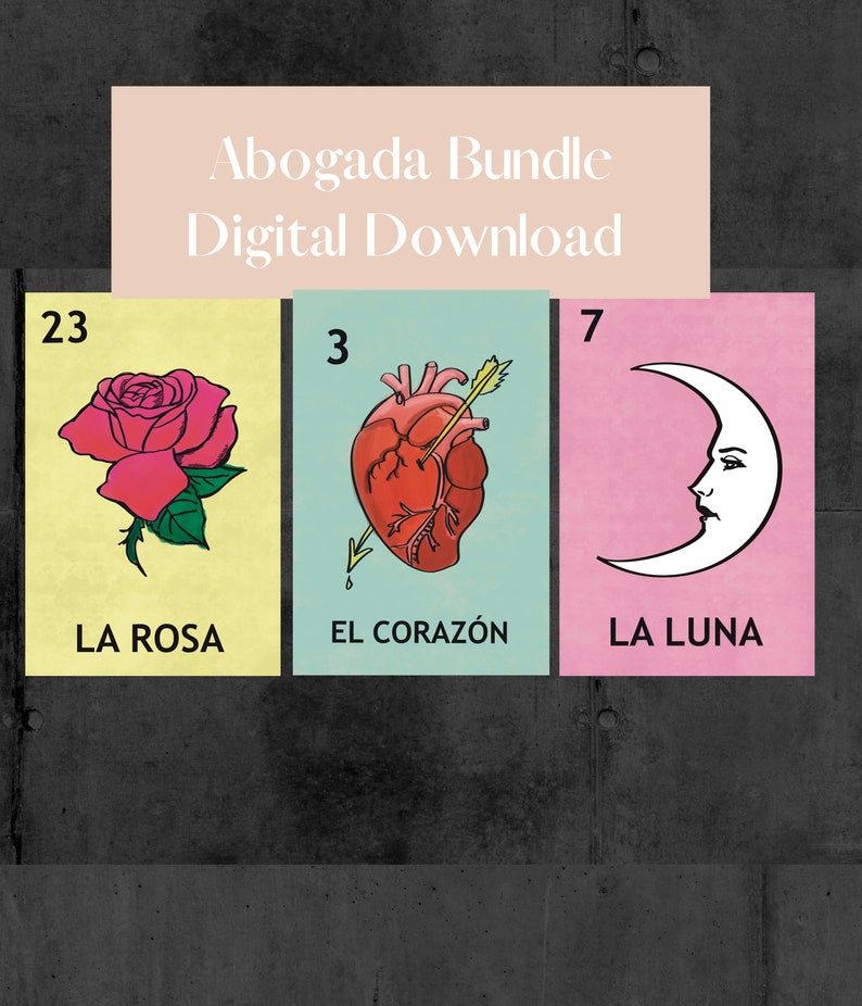 Loteria Bundle Wall Art 3 Piece Wall Art Latino Art Latinx - Etsy