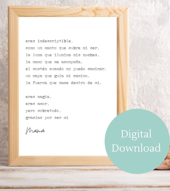 Gelukkige Verjaardag Mama Gedichten Van Dochter In Het Spaans Pin Van