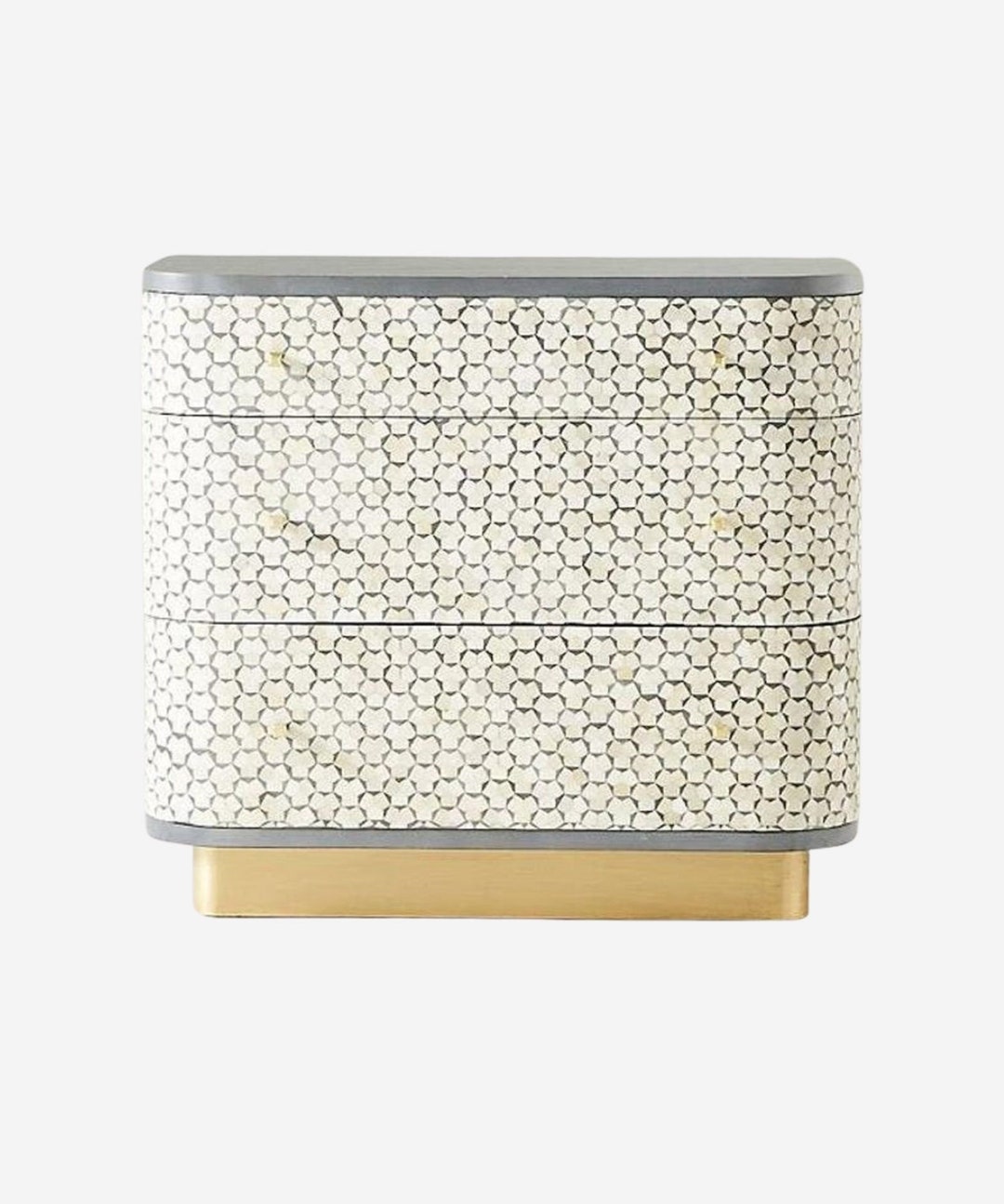 Bone Inlay 3 Drawer Chest, Bone Inlay Chest of Drawer, Bone Inlay ...