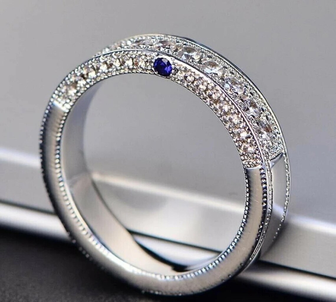 Vera Wang Love Collection Sparkling Diamond Anniversary Band in 14K ...