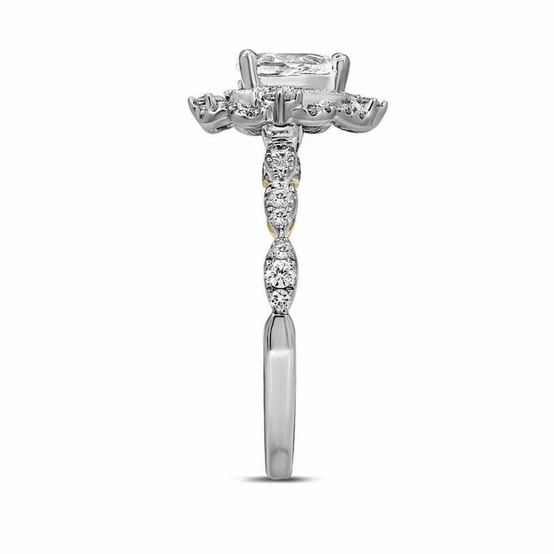 Truly Zac Posen 1 Ct Pear-shaped Diamond Vintage Style - Etsy