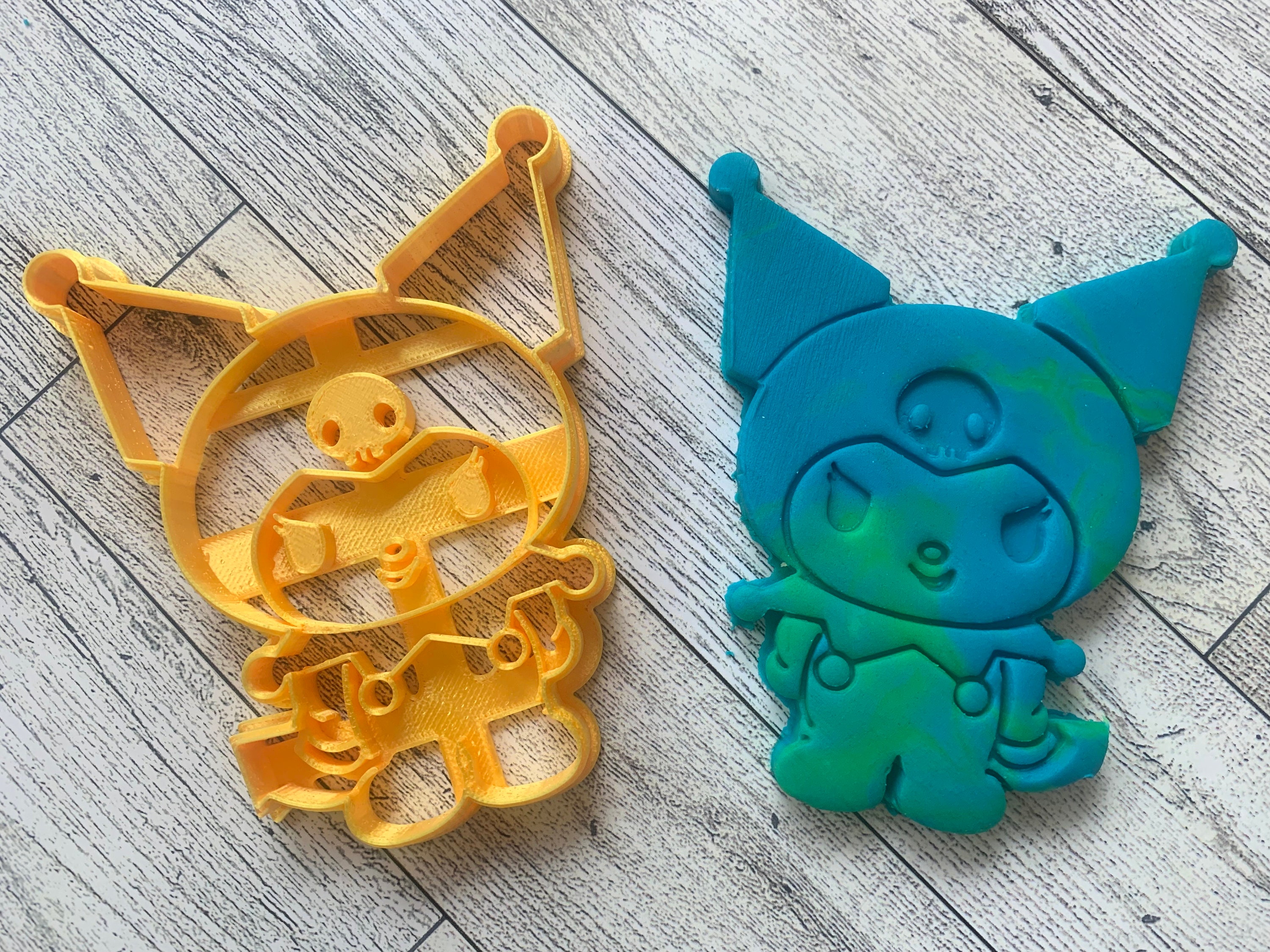 Kuromi With Body Cookie Cutter | Clay Cutter | Fondant Cutter ...