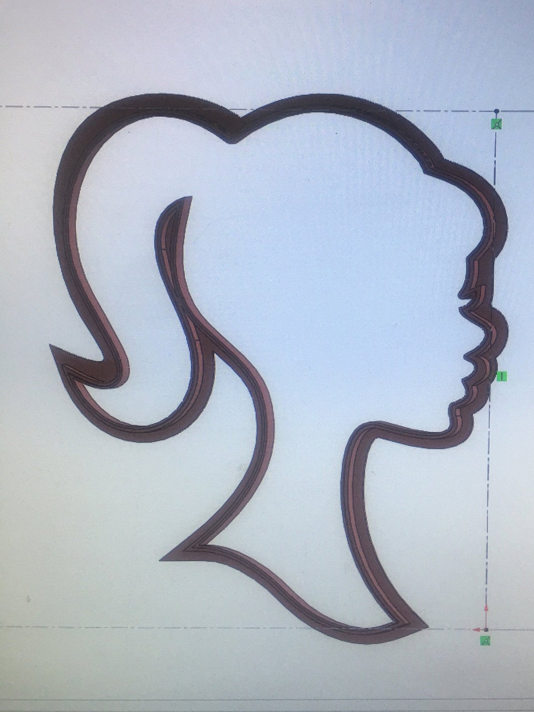 Doll Head Cookie Cutter | Fondant Cutter | Clay Cutter | Sandwiche ...