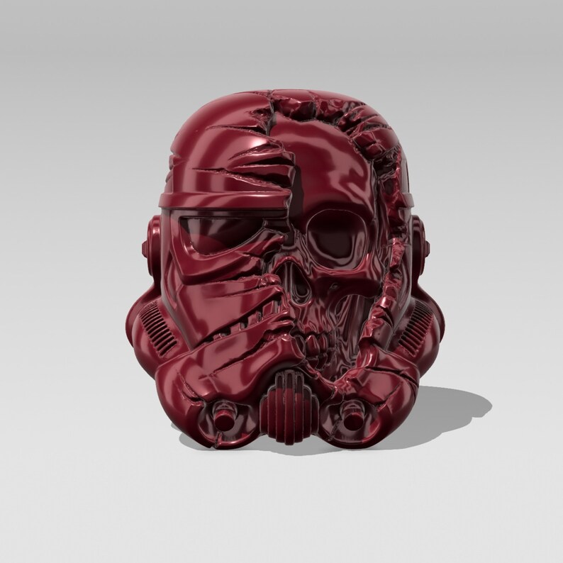STAR WARS Death Stormtrooper Helmet Skull 3D STL File for 3D Printing ...
