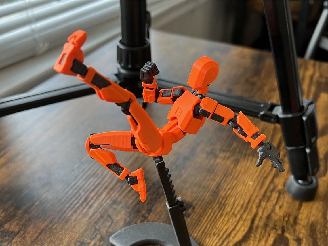 Dummy 13 STL-Datei für 3D-Druck (mit Montageanleitung). Gelenkige ...