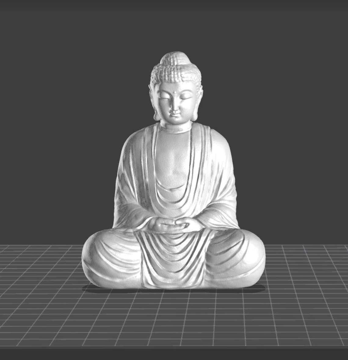Meditating Buddha - 3D STL File | Thai Thailand | Buddhist | Buddha ...