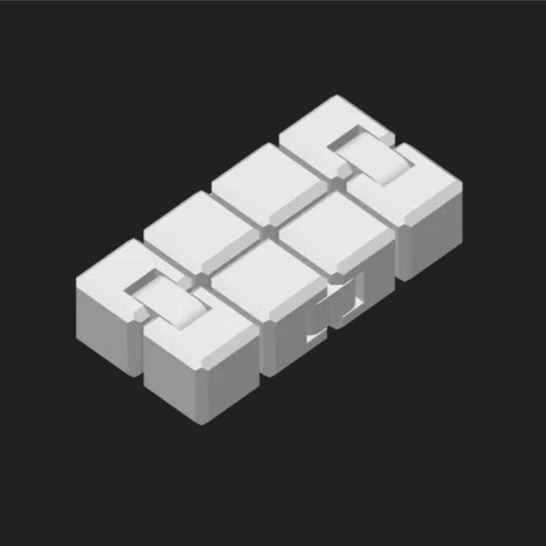 Infinity Cube 3D Printing Template – STL File for Download - Puzzle ...