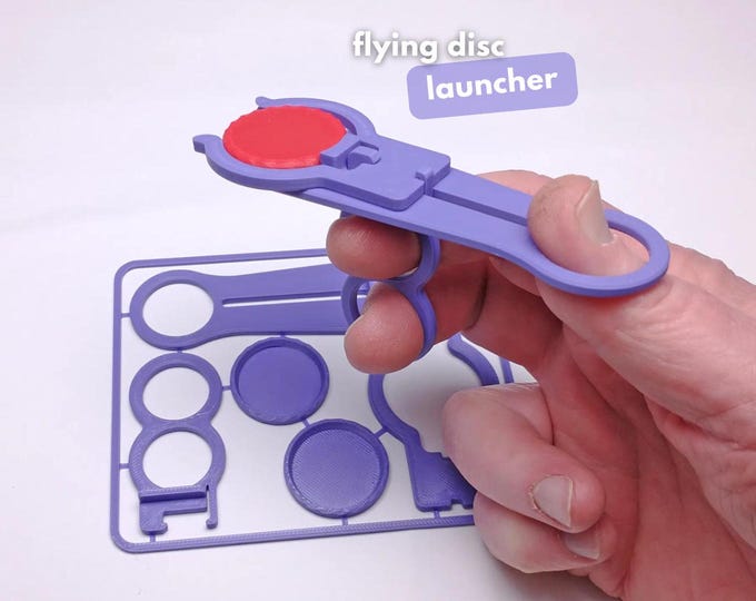 3D STL File for Flying Disc Launcher – Flying Disc Launcher for 3D ...