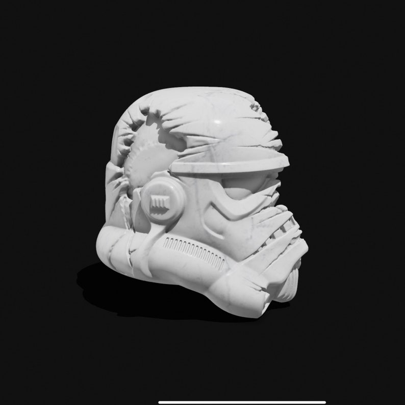 STAR WARS Death Stormtrooper Helmet Skull 3D STL File for 3D Printing ...