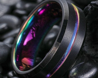 Rainbow Ring - Etsy