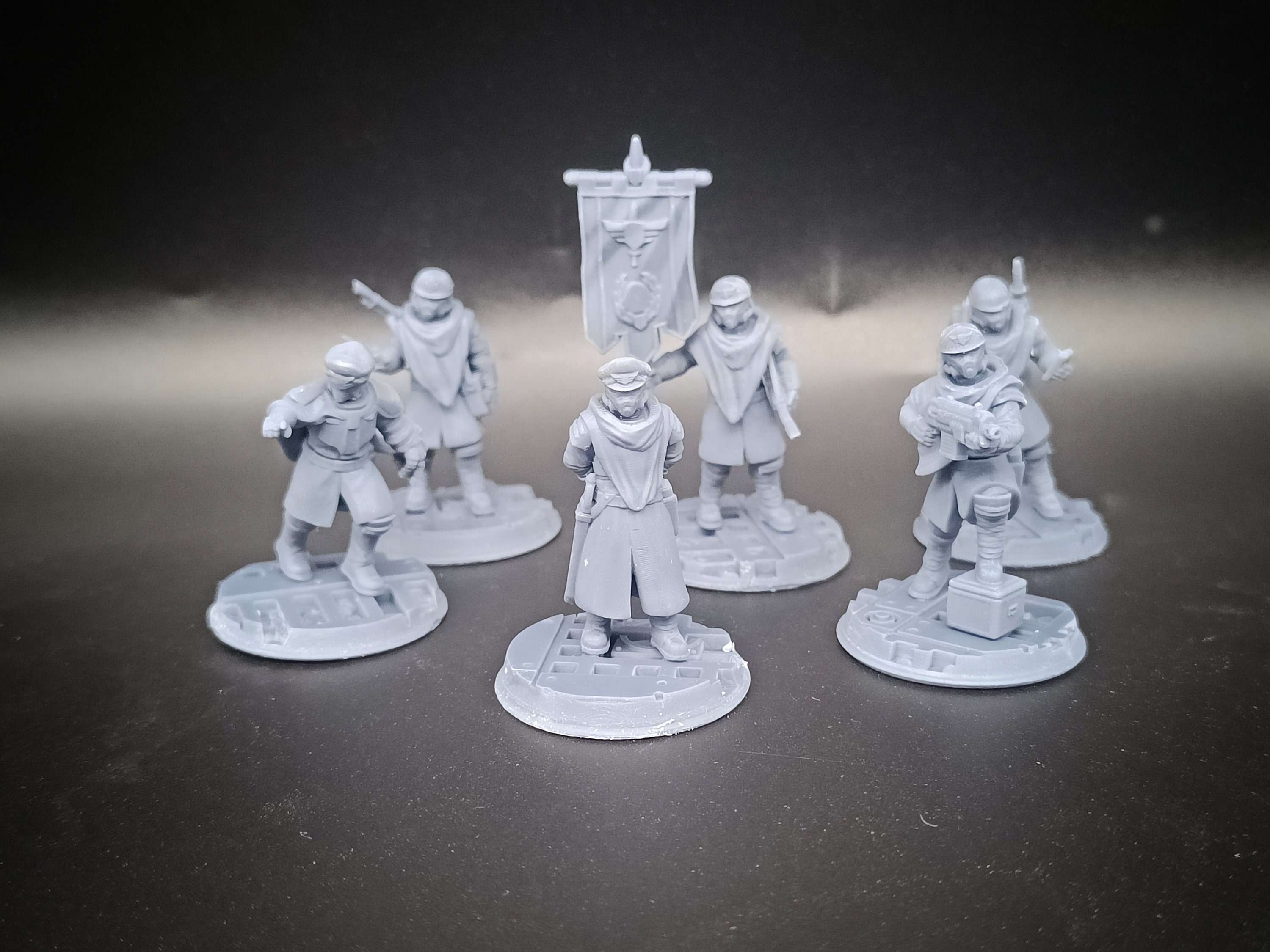 Trench Devils 28mm Modular Command Squad (customisable Set of 6) - Etsy