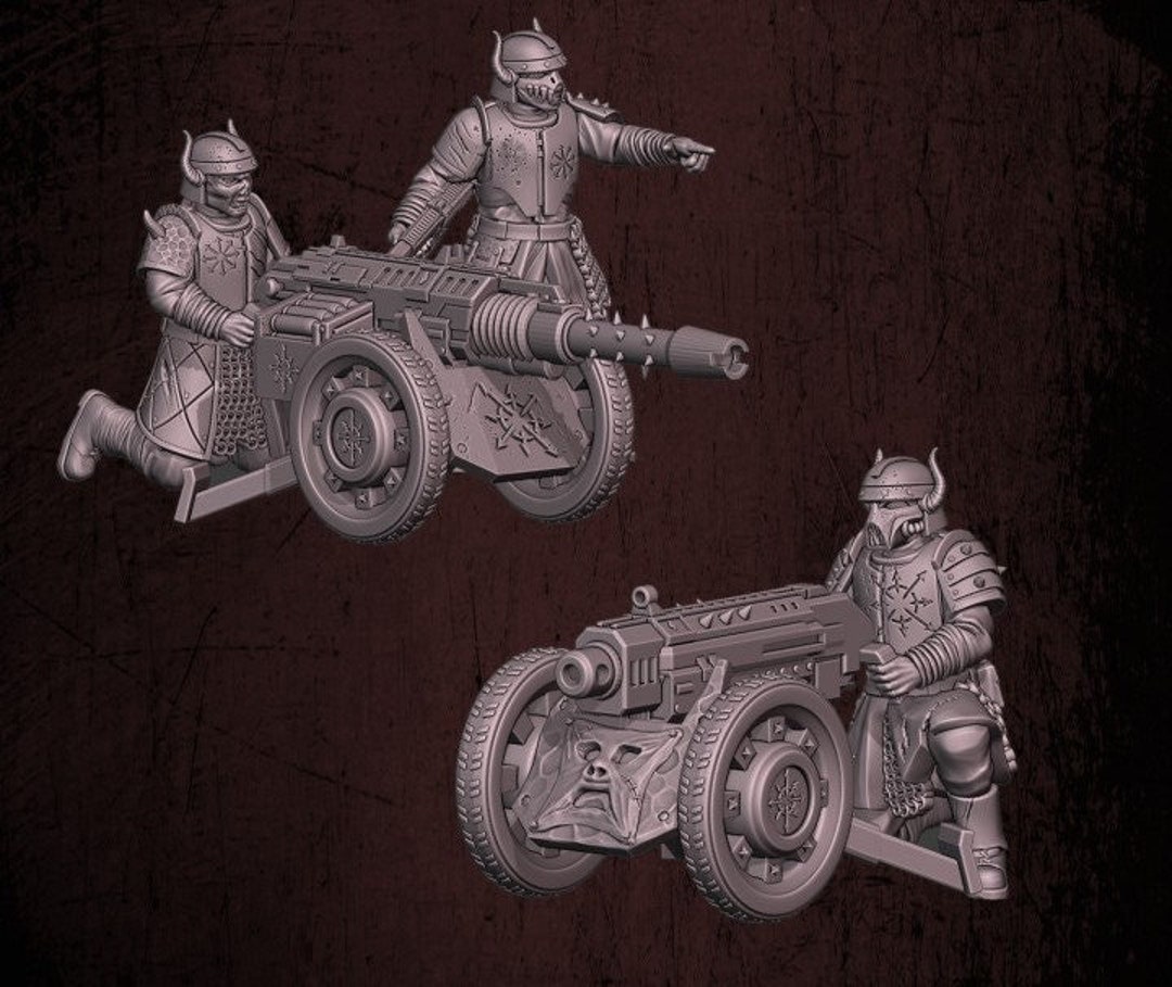 Trench Devils 28mm Modular Heavy Weapons Team customisable Set of 3 - Etsy