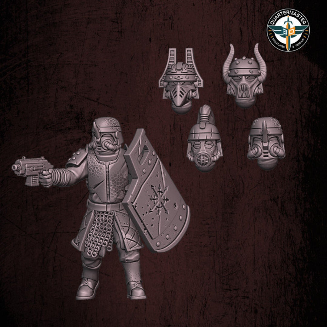 Harbingers of Darkness 28mm Modular Heretic Guardsmen Special Ops Team (set of 16) - Etsy