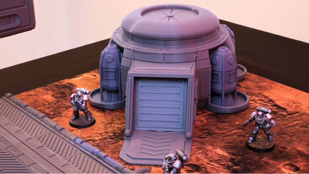 28mm Sci-fi Outpost Orbital Capsule Launcher (midnight3d) - Etsy