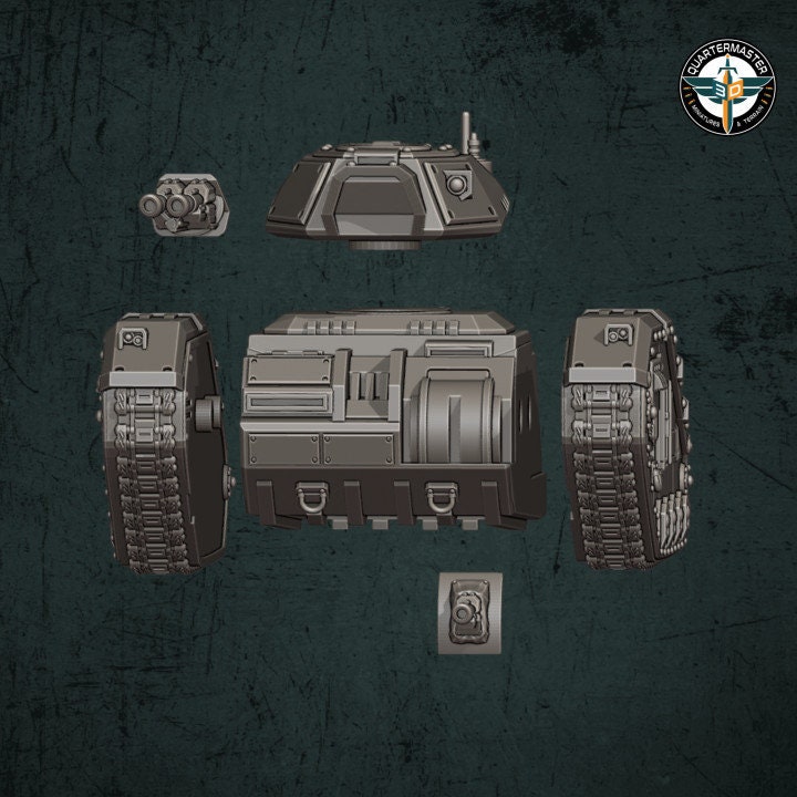 Trench Devils/harbingers of Darkness 28mm Ogre Main Battle Tank - Etsy