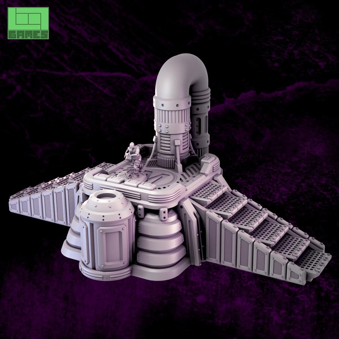 28mm Industrial Platform Terrain Set (lootgames) - Etsy