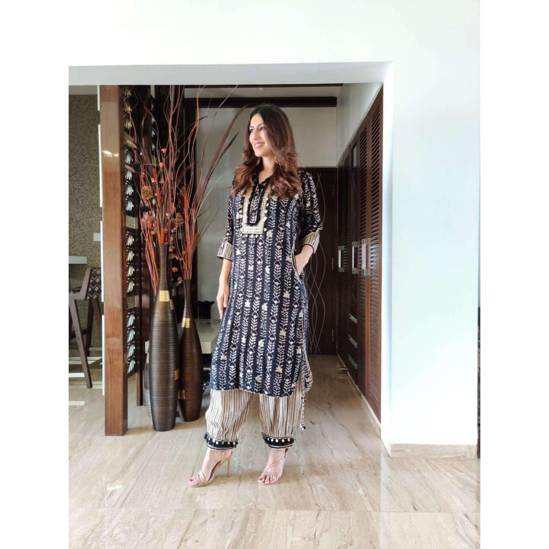 Afghani Suit Set,traditional Afghan Dress Set,afghan Salwar Kameez Set ...