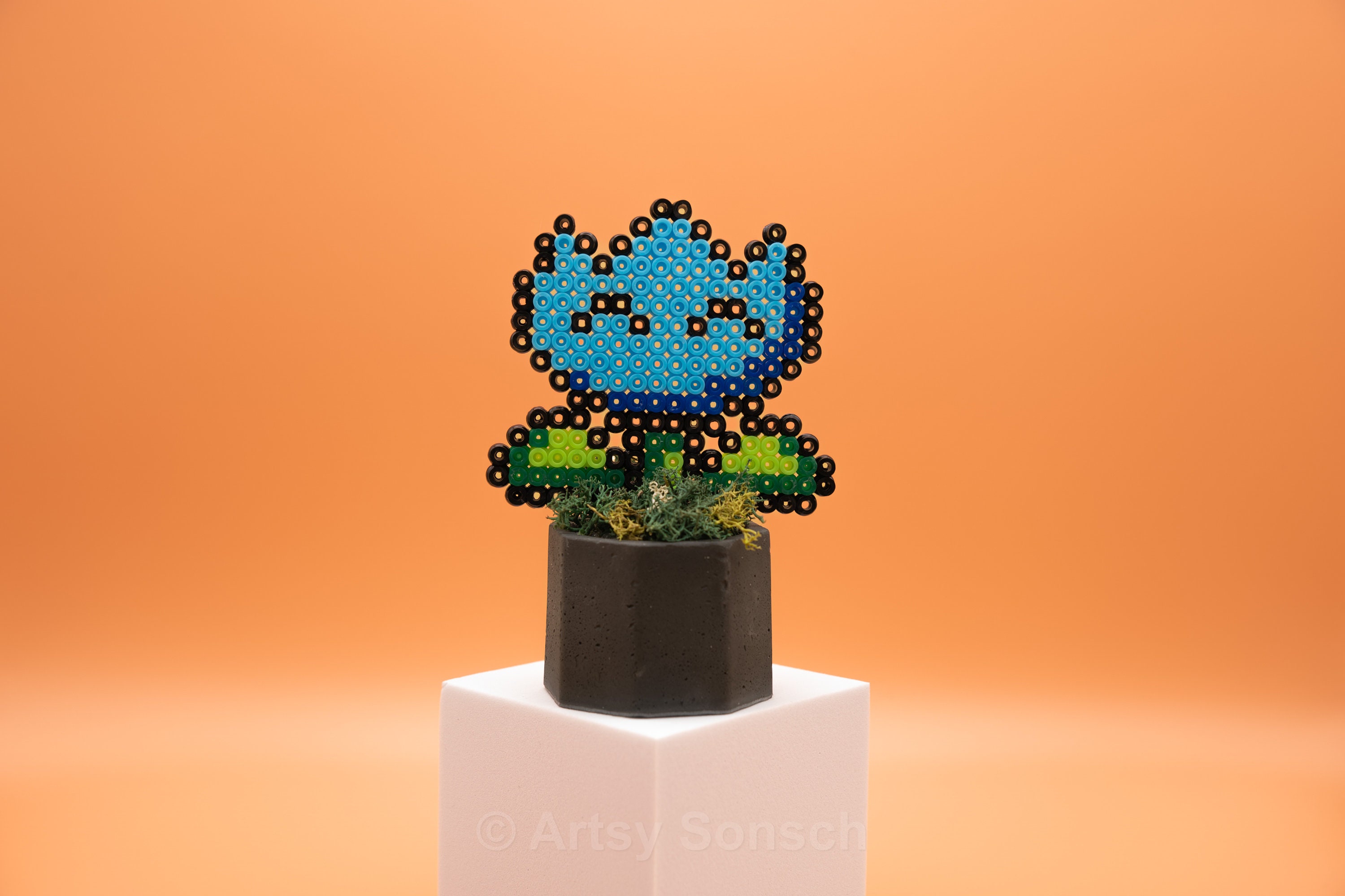 Super Mario Flowers Mario Plant Video Game Decor Decorative Desk Plant ...