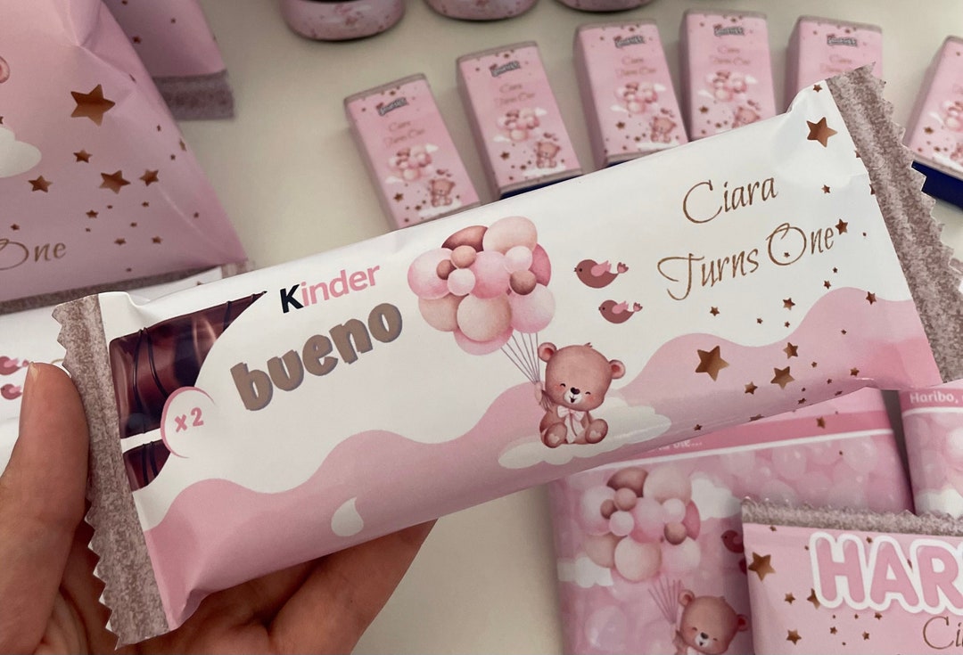 Personalized Kinder Bueno - Etsy