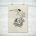 Traditional Sumo Wrestler Print | Japanese Martial Arts Poster ...